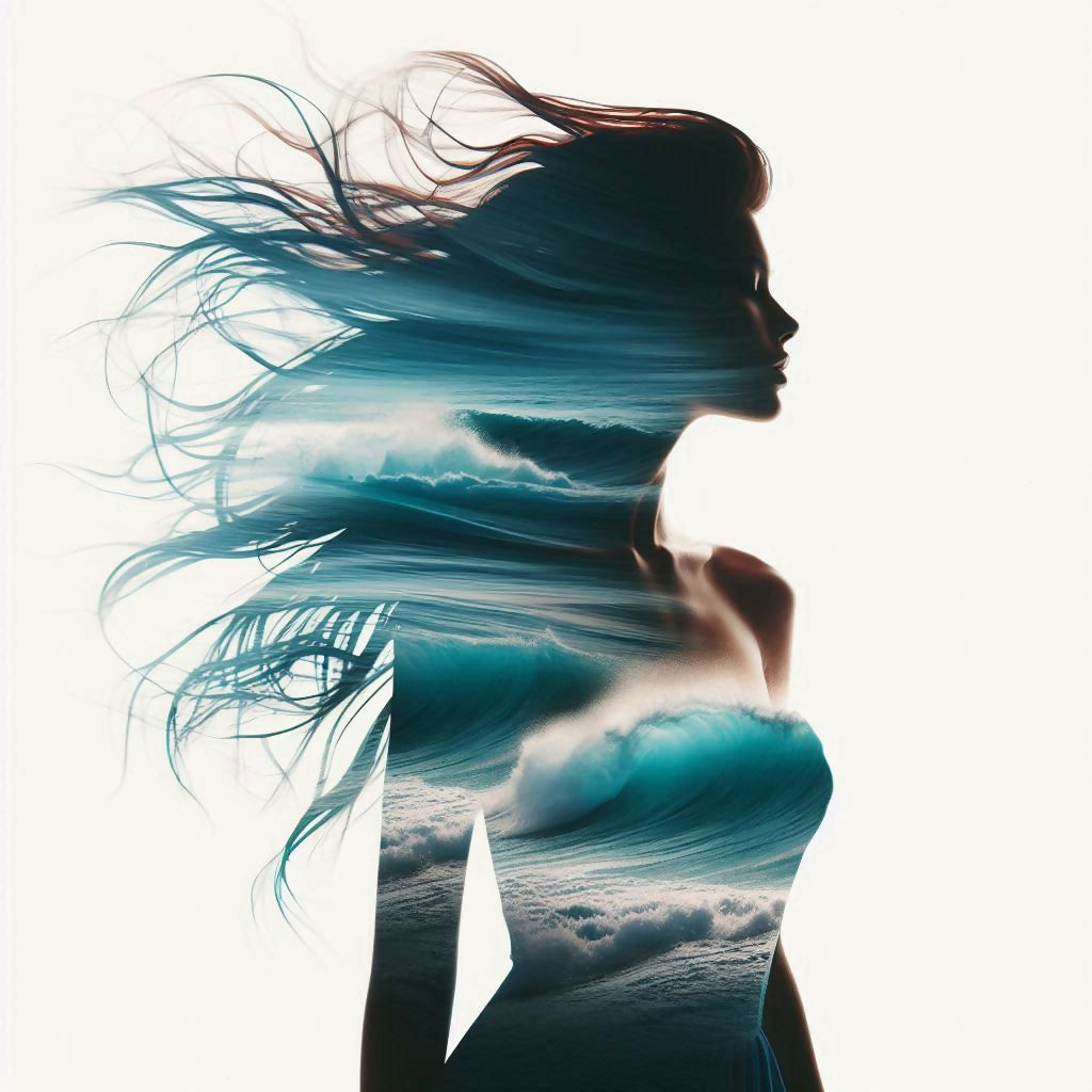 Saltwater Soul ~ unique art by aiandi.art