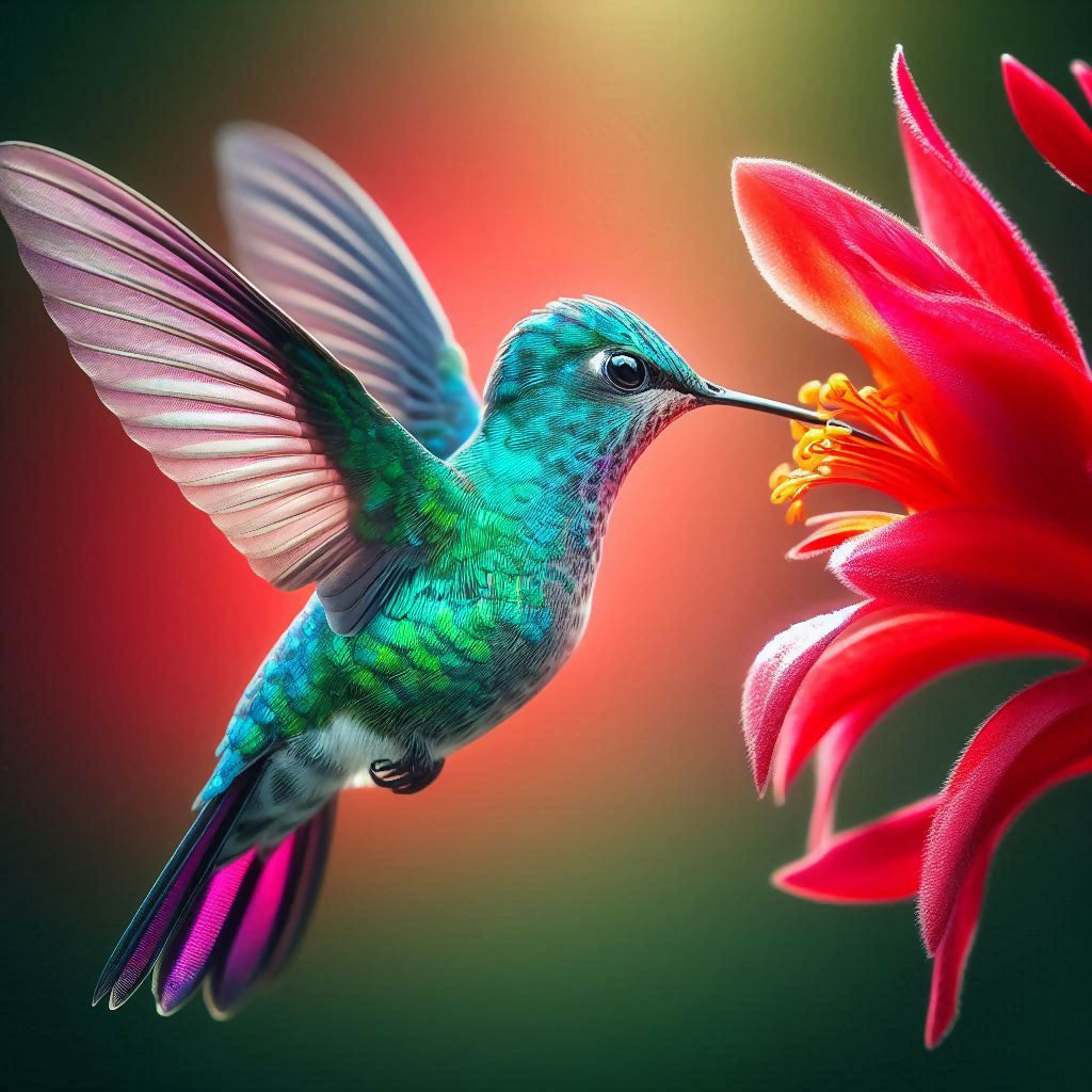Beautiful hummingbird