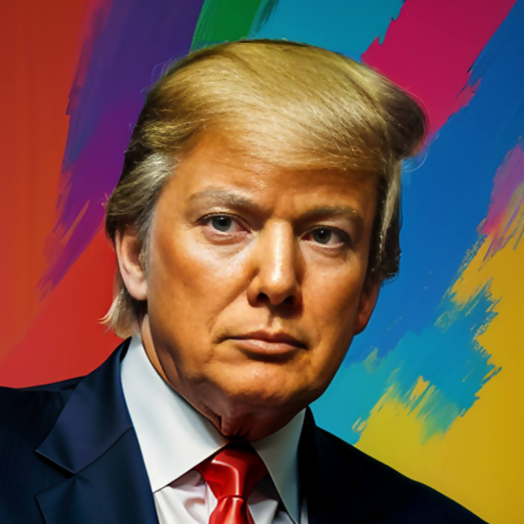 trump is the colour