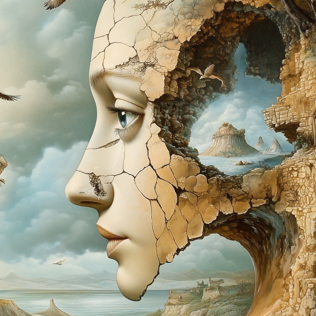The Forgotten Face of the Earth | Surreal Environmental AI Art