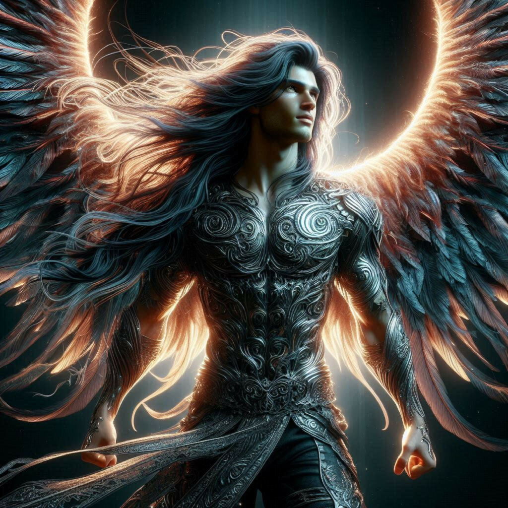 male, man, boy, guy, warrior, angel, angelic, handsome, pretty, mas...