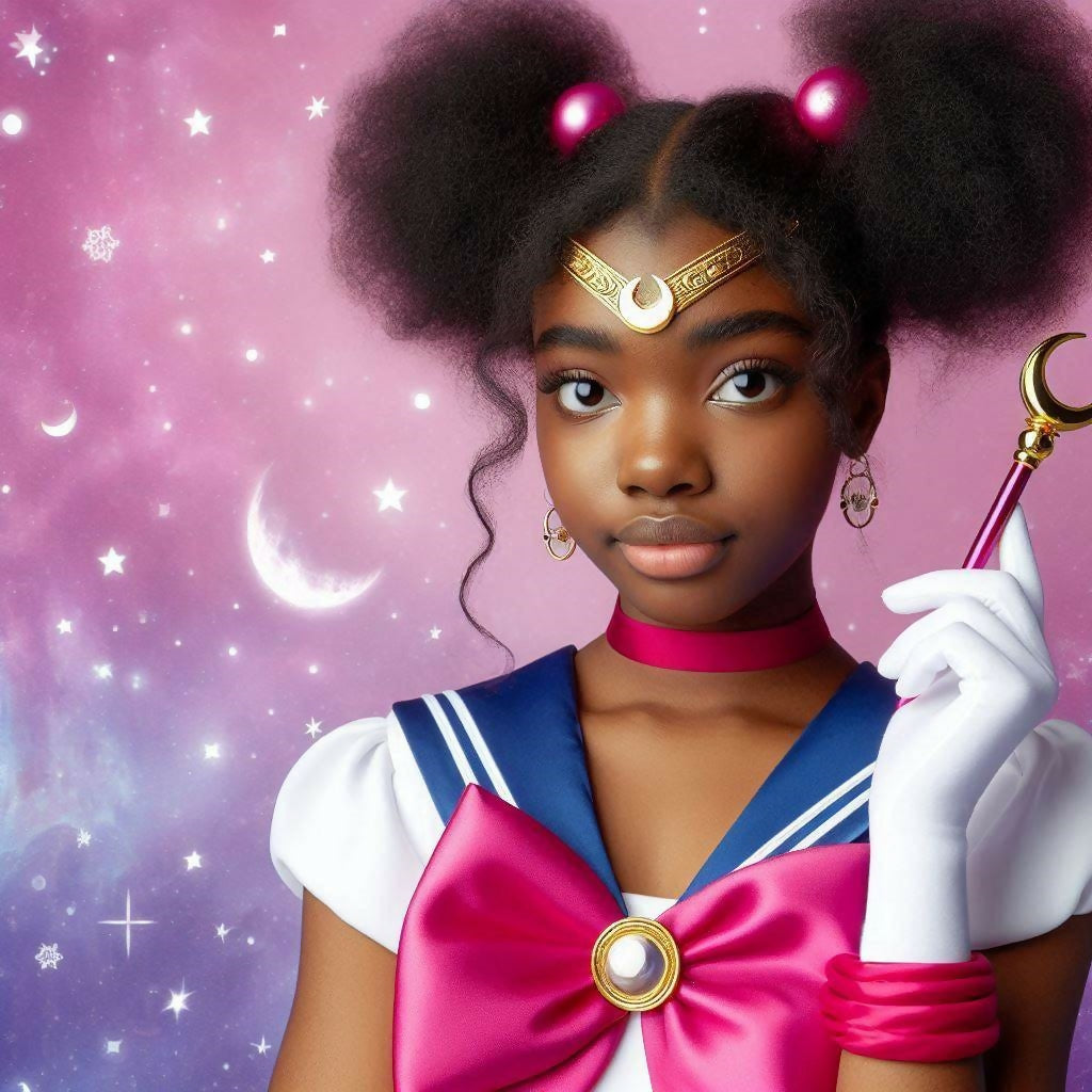 If Sailor Moon was Black Cosplayer