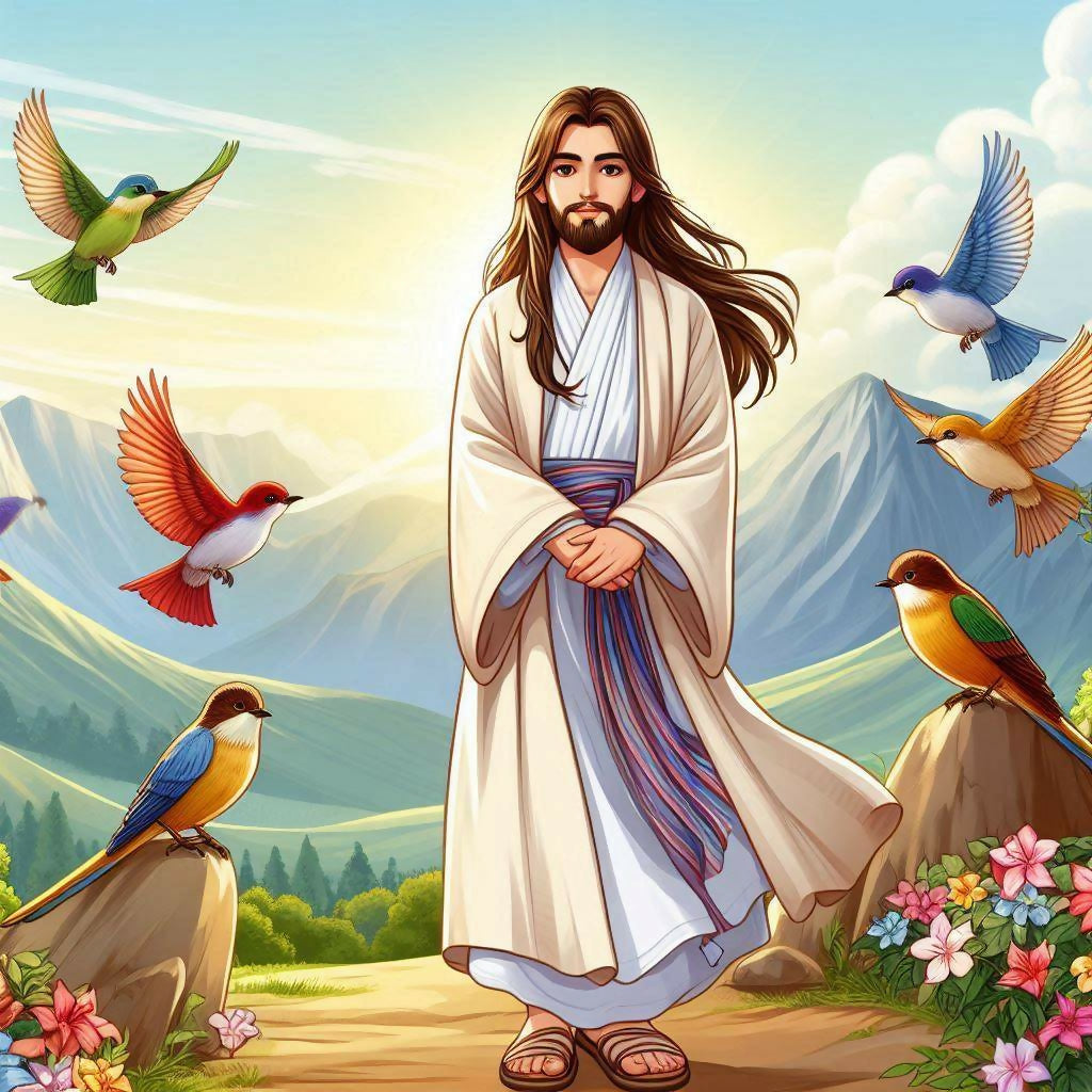 Kawaii Anime Jesus