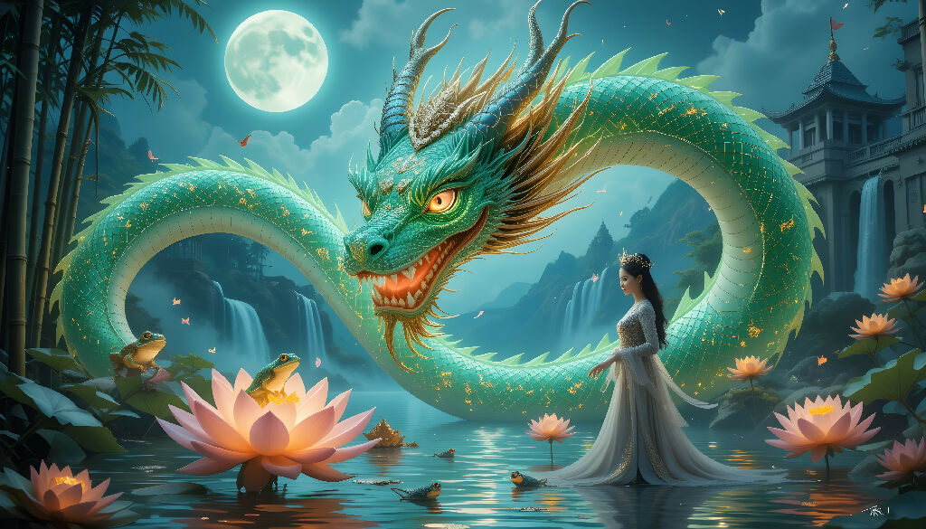 Ai generated art, fantasy art, mythical creature, dragon art, drago...