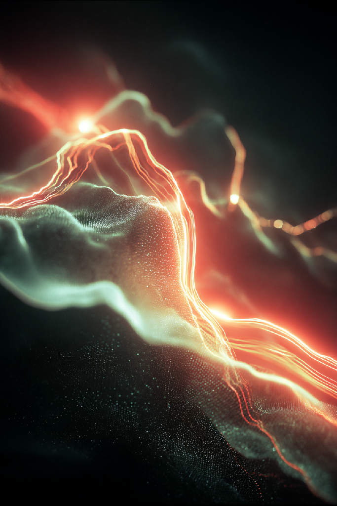 “Digital Energy Fields” Series – Immersive Generative Abstract Art