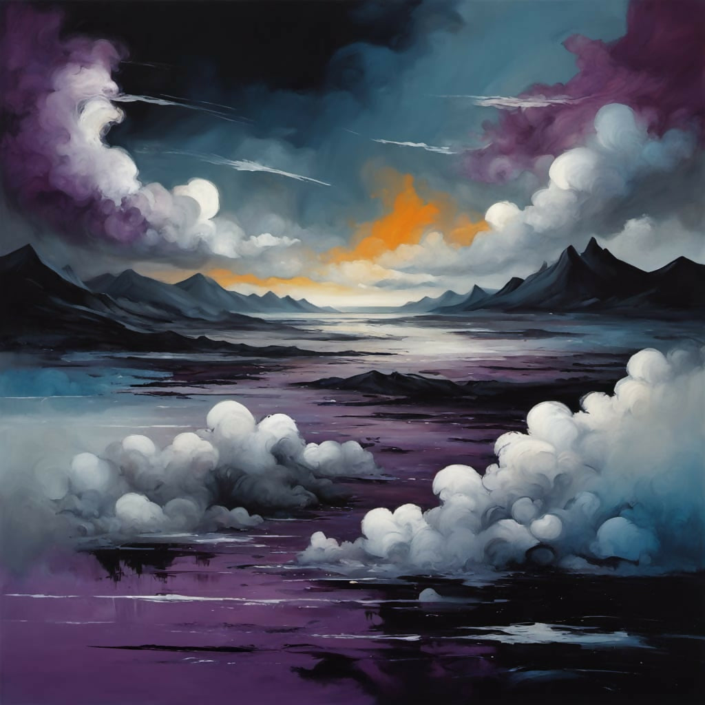 Essence of Nothingness – Surreal AI Art Landscape of Emptiness