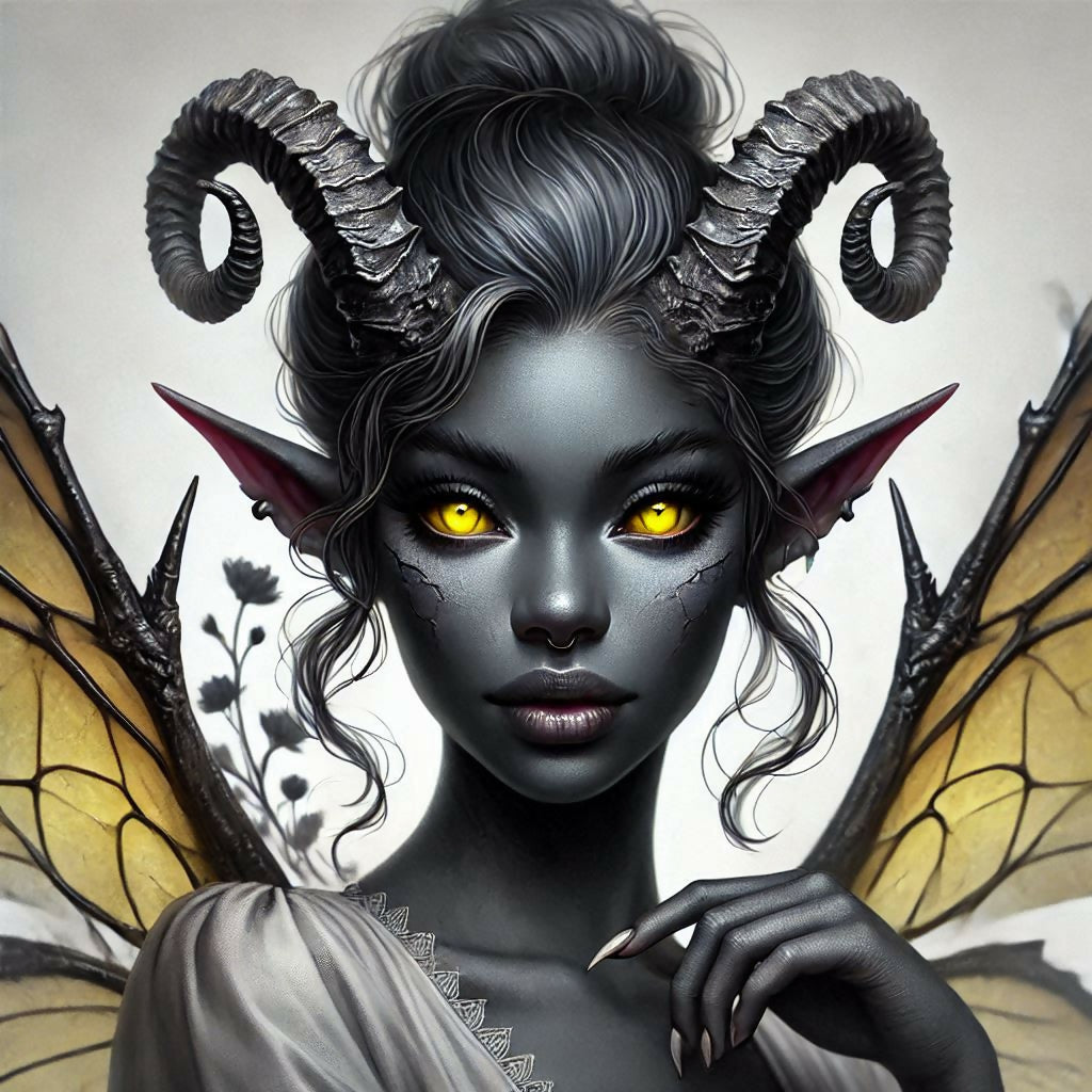 Demonic fairy female