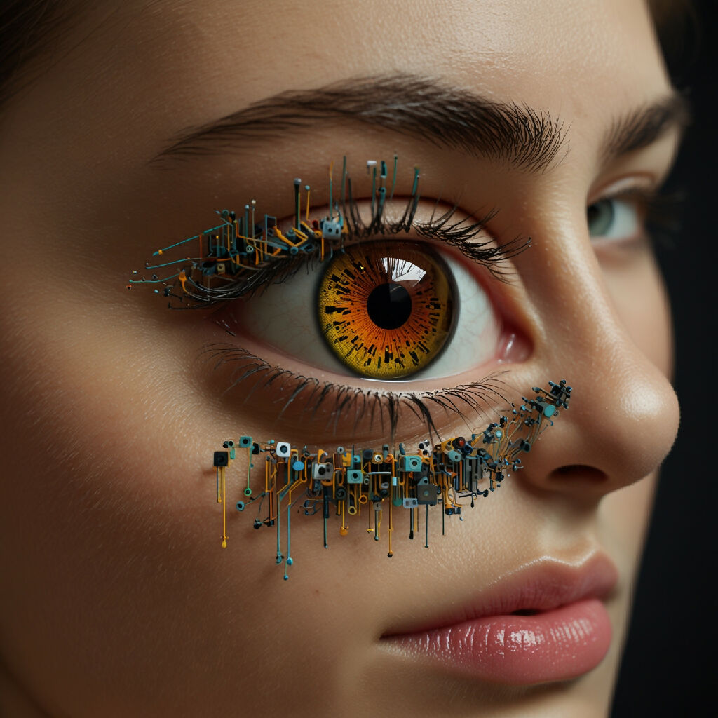 VisionTech Eye Enhancer - Revolutionary Augmented Reality Eye Impla...