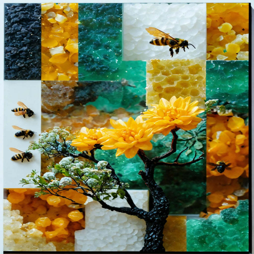 Abstract Nature Mosaic