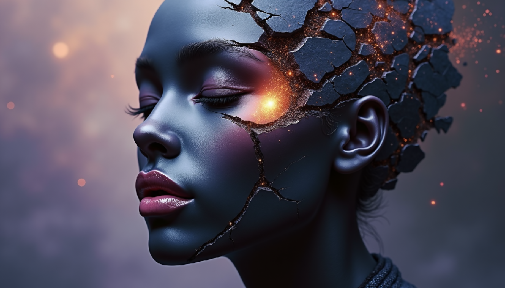 Obsidian, Galaxy, Women, Rebirth