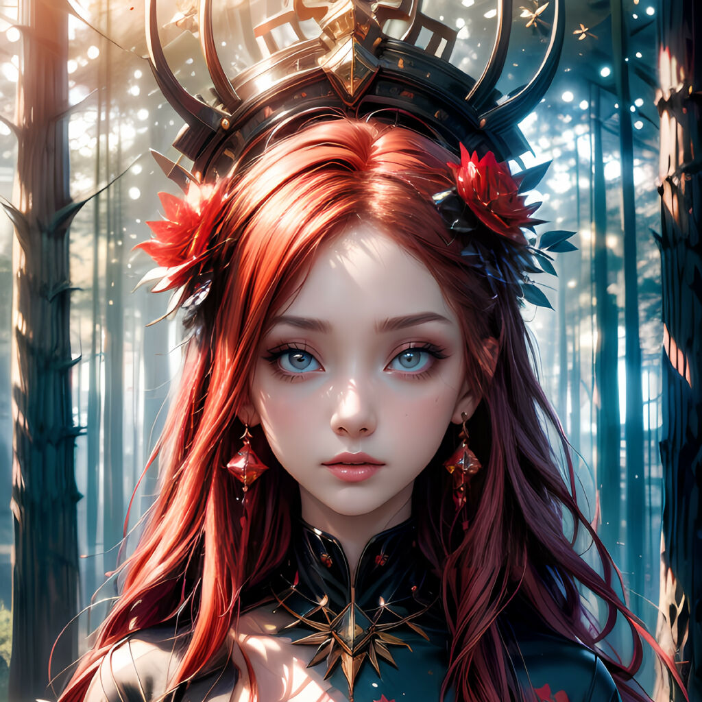 Beautiful Watercolor Princess 05