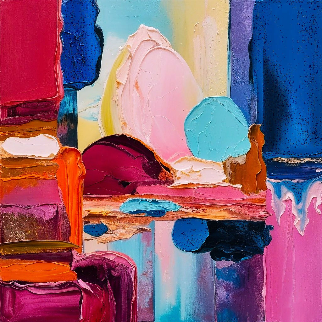 Color Symphony – An Explosion of Abstract Expression