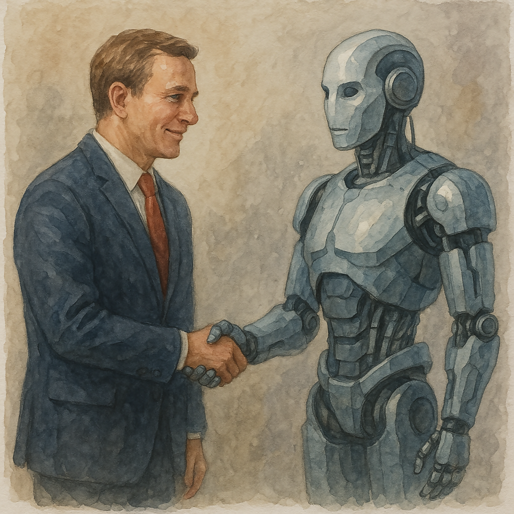 The Future – Watercolor of $10M Robot Deal | Man Meets Machine | 1-...