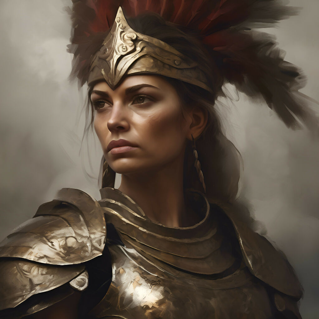 Unveiling the Warrior Within: The Perfect Blend of Armor and Feathers