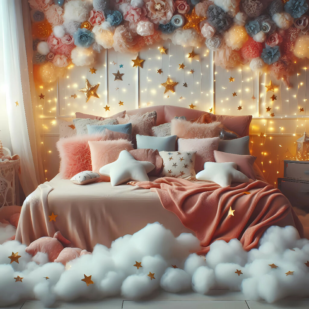 dream vessel, enchanted bed, mystical sleep furniture, fantasy bed ...
