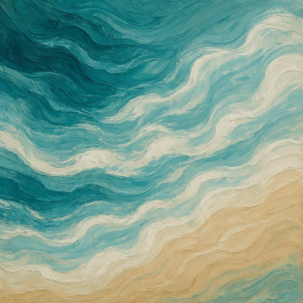 Ocean-Inspired Abstract