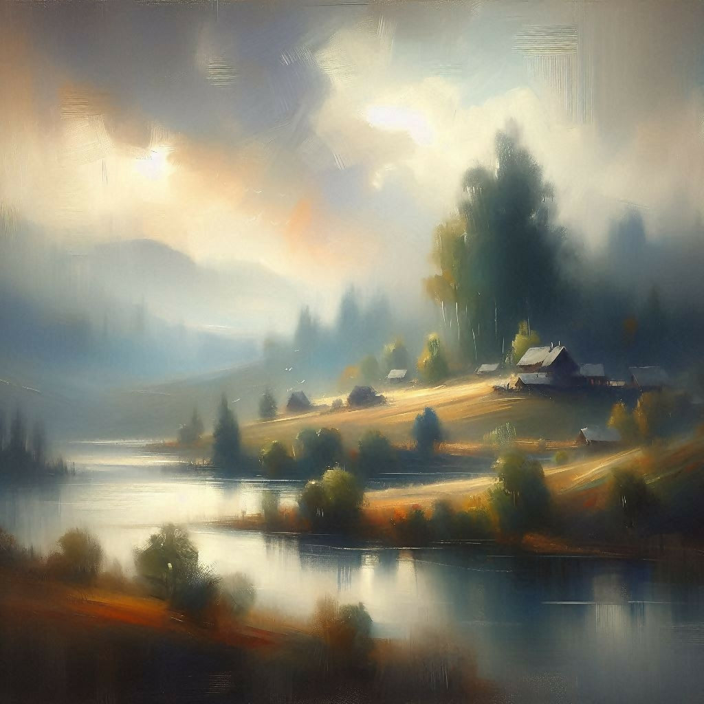 Digital Impressionism landscape 2