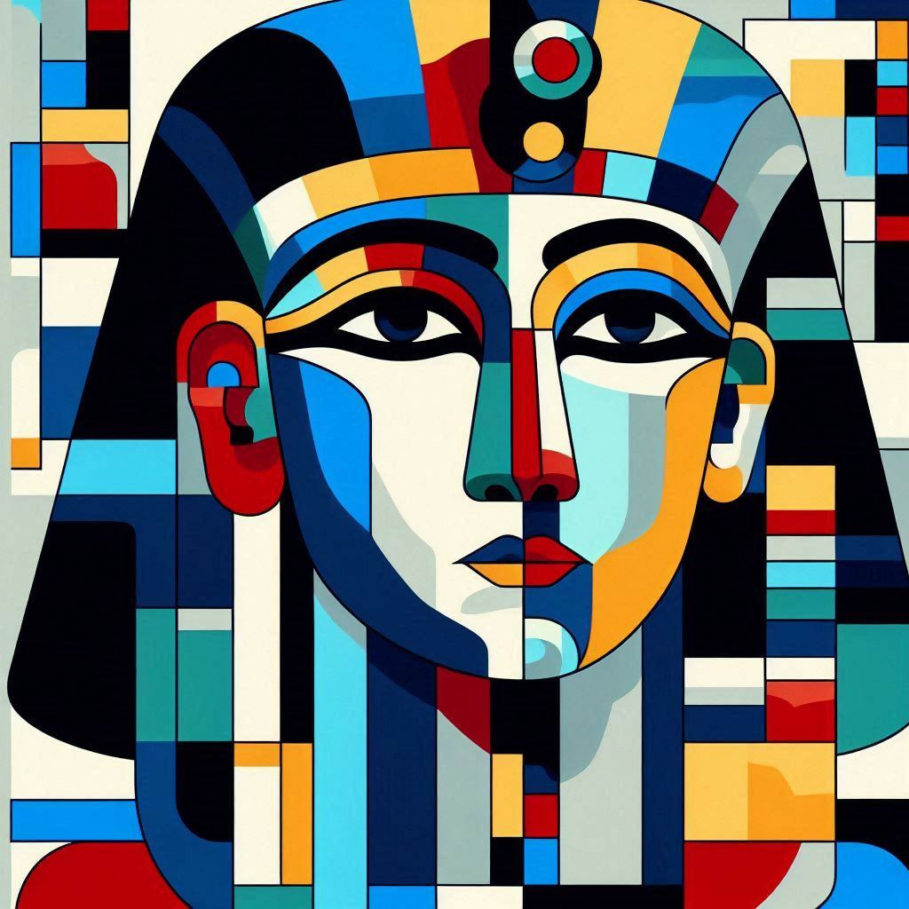 Abstract Cubist Portraits - Modern Art Masterpieces