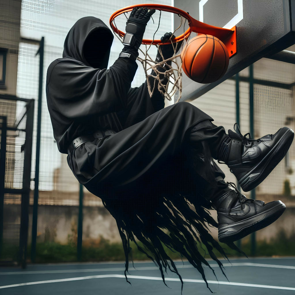 Slam Dunk of Doom Basketball Art