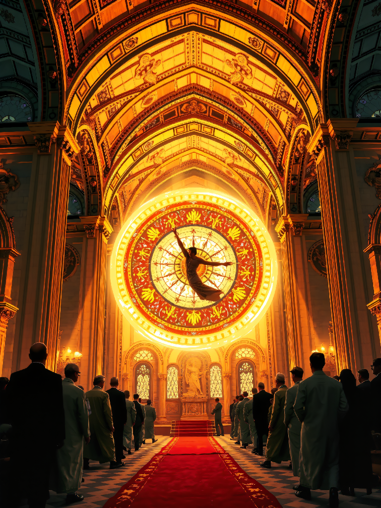 The Assembly in the Master Hall