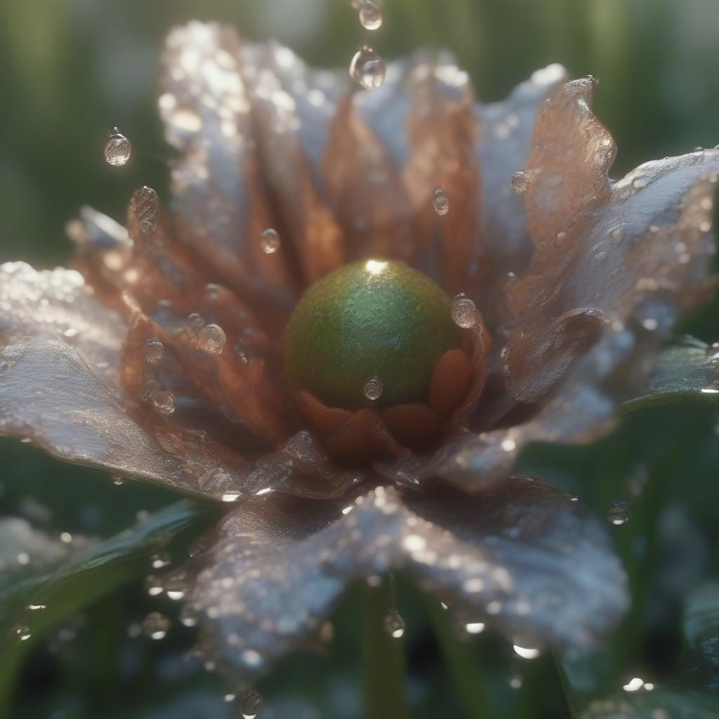 dew in the spring
