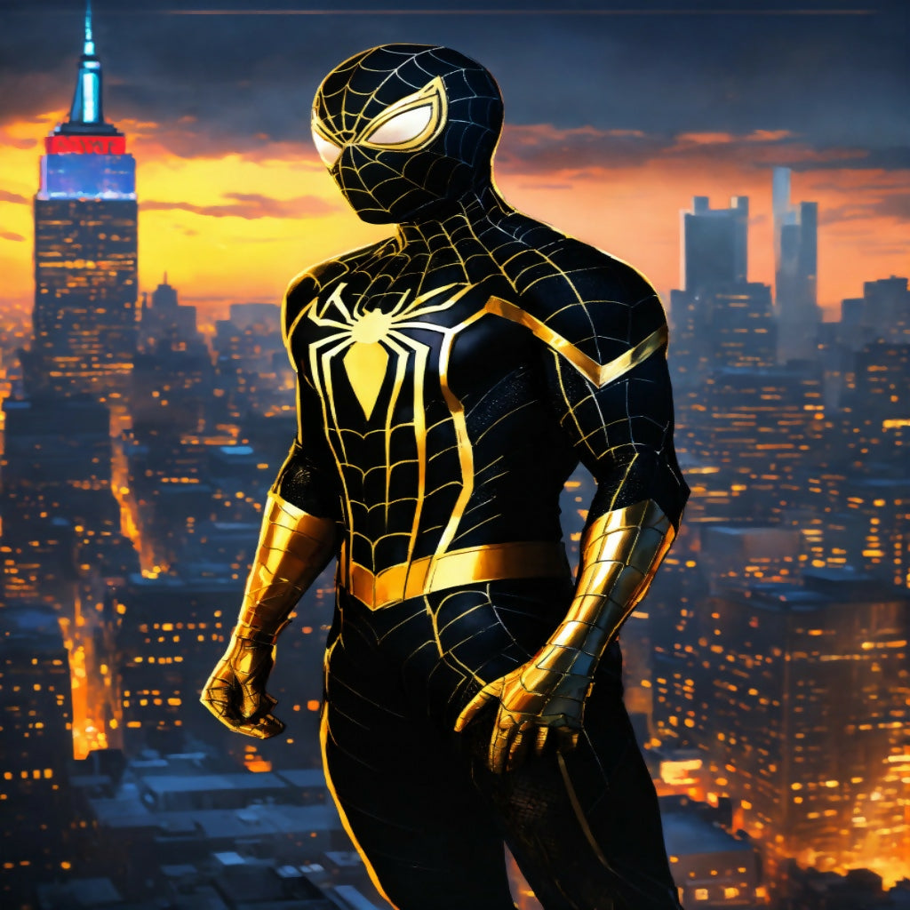 Spider-Man: The Vanta-Black Enigma