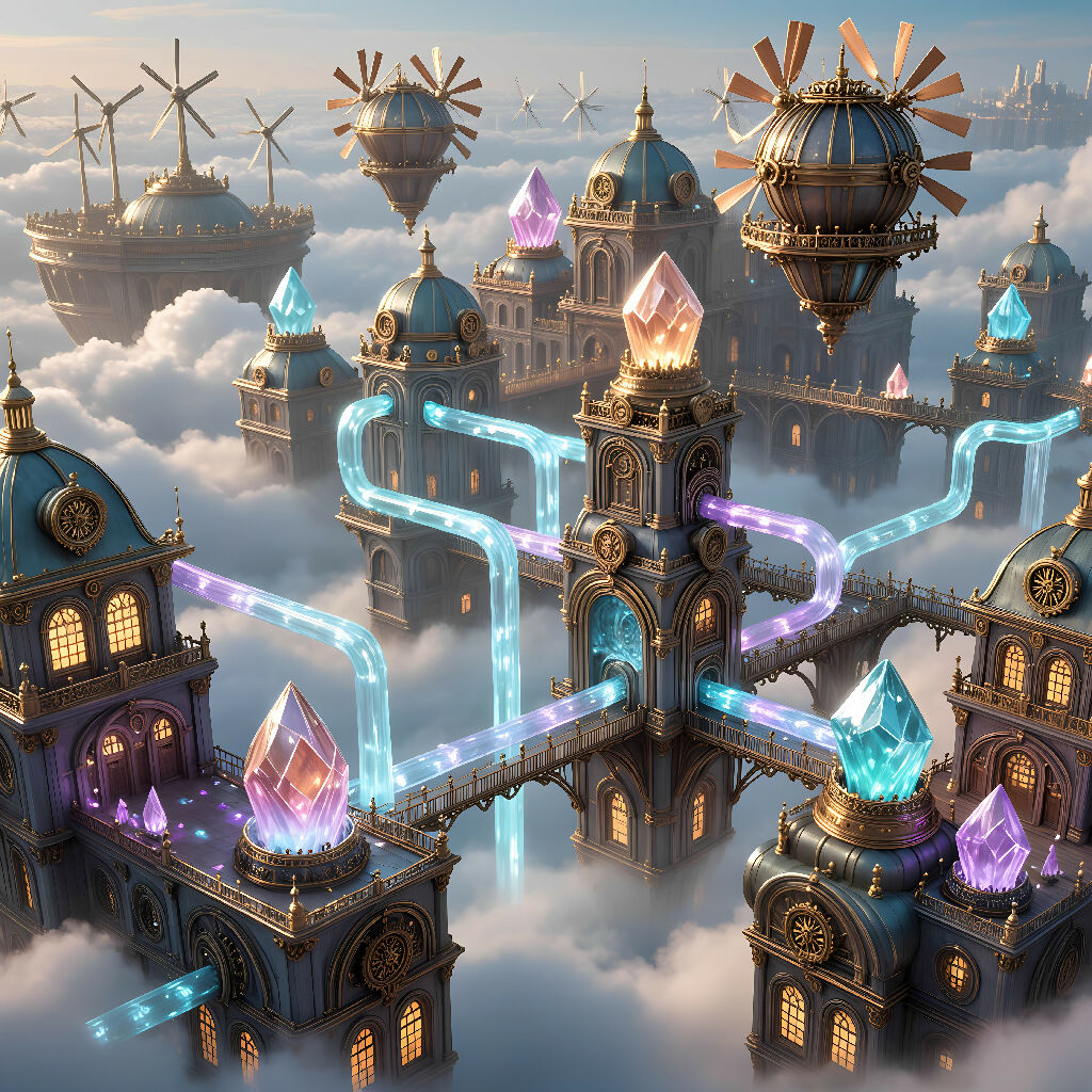 Floating Aether Cities