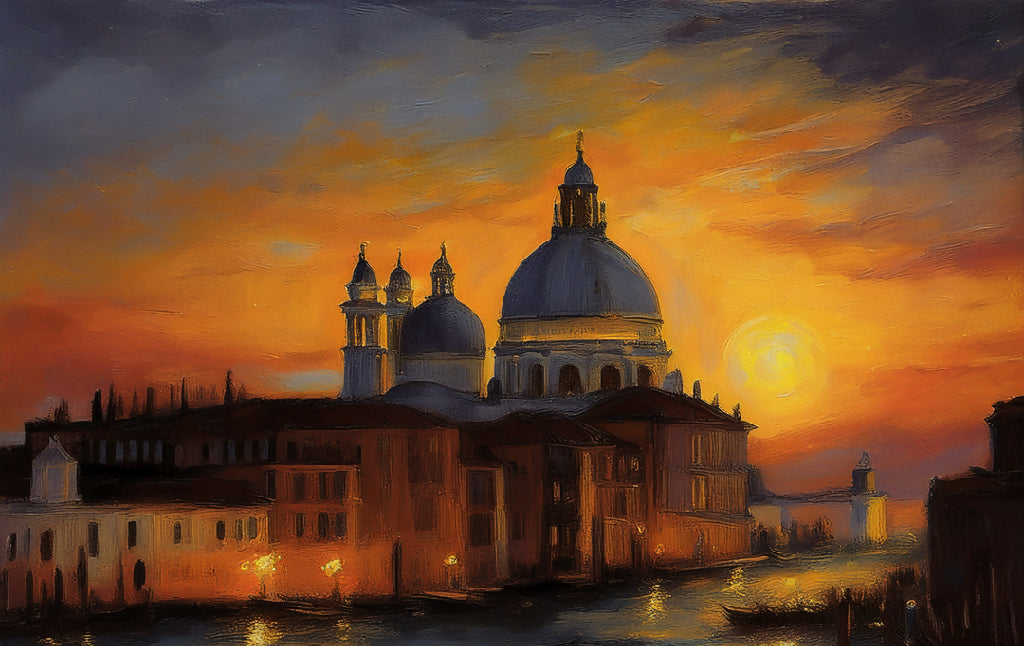 Italy, sunset, Italian architecture, sea, nature, landscape, beauti...