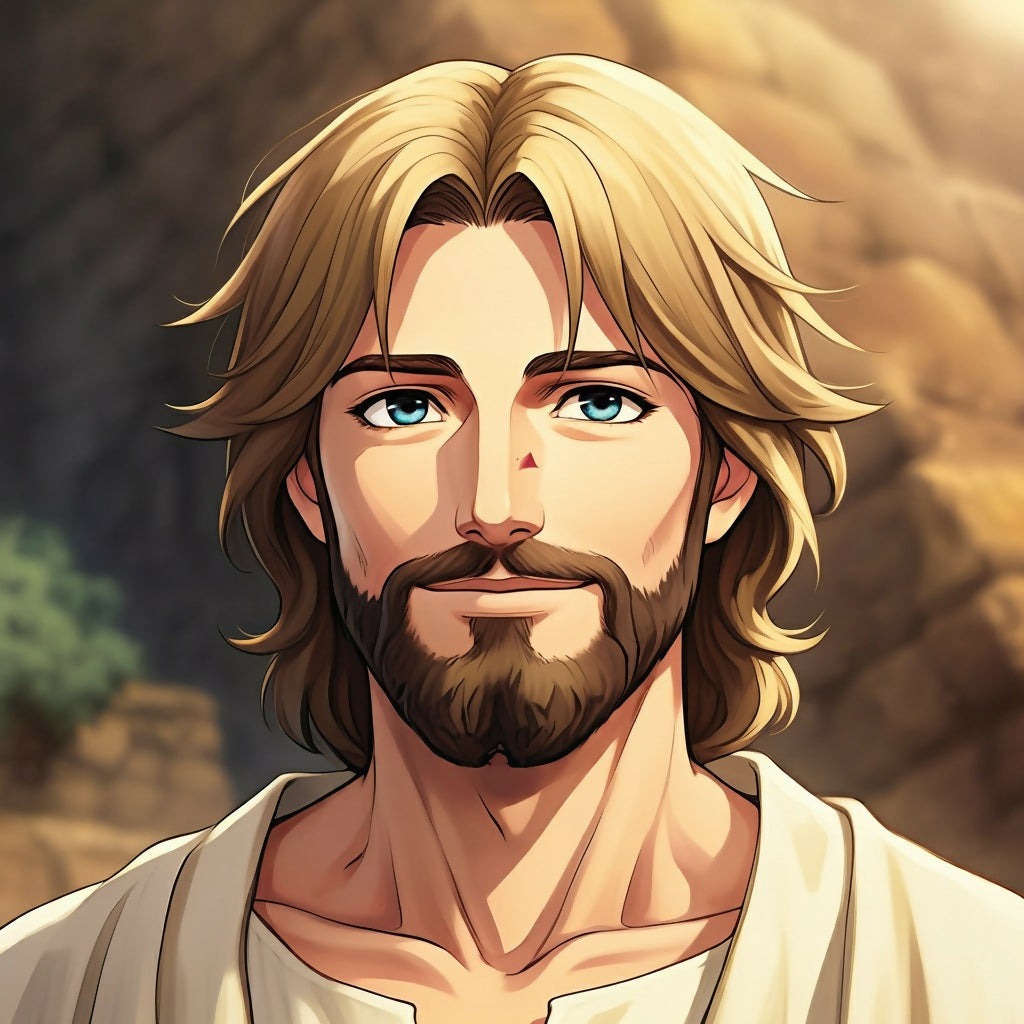 Anime Jesus Google AI