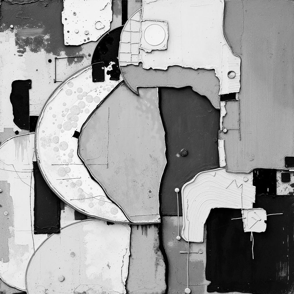Geometric Harmony – A Fusion of Shape & Texture