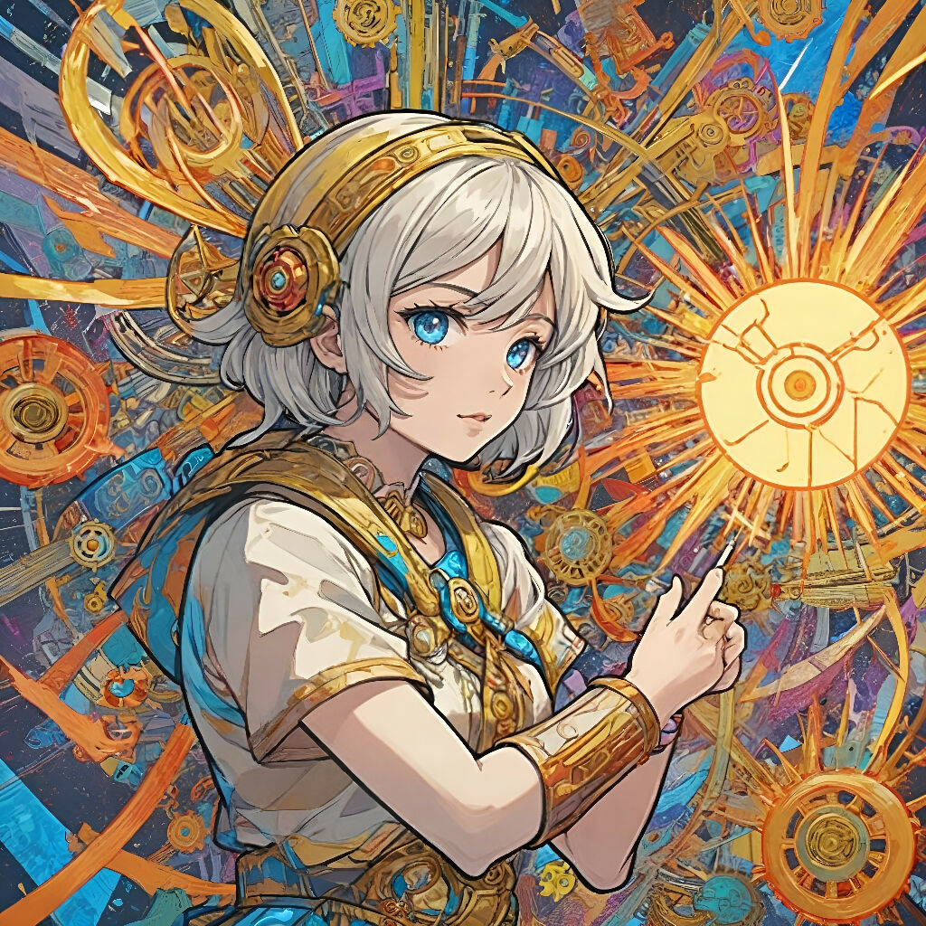 Clockwork Maiden: Enchanting Fantasy Art of Time's Guardian | C...