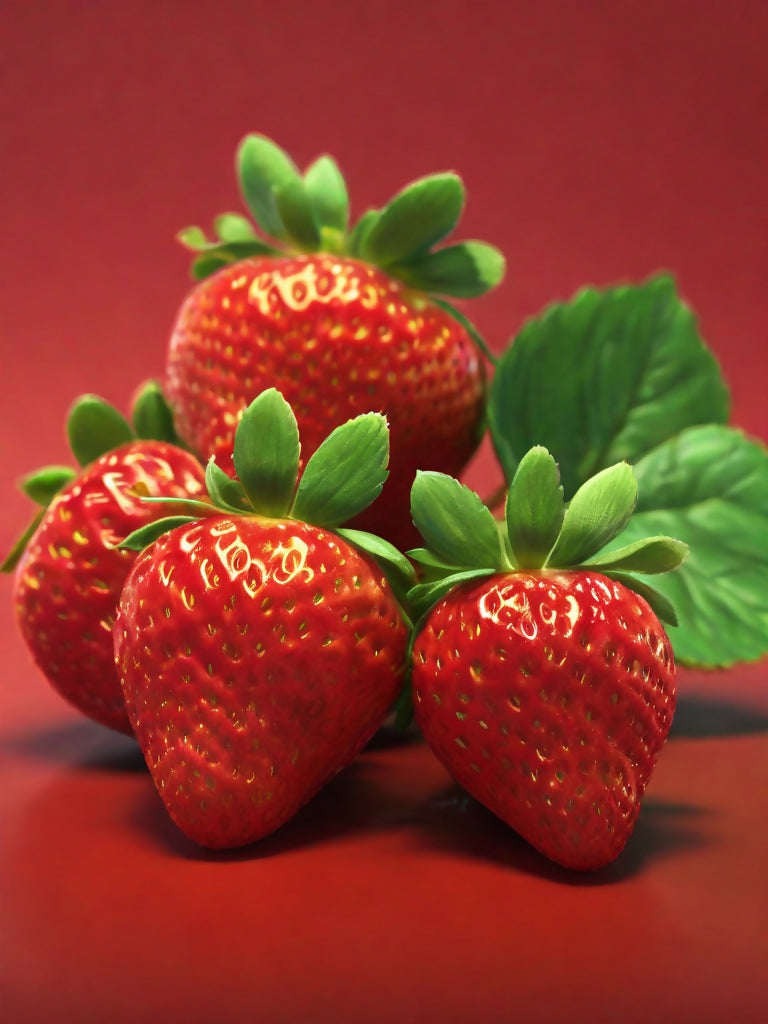 Fruit Food Red Beautiful Art Wall Painting Home Décor Stunning Gorg...