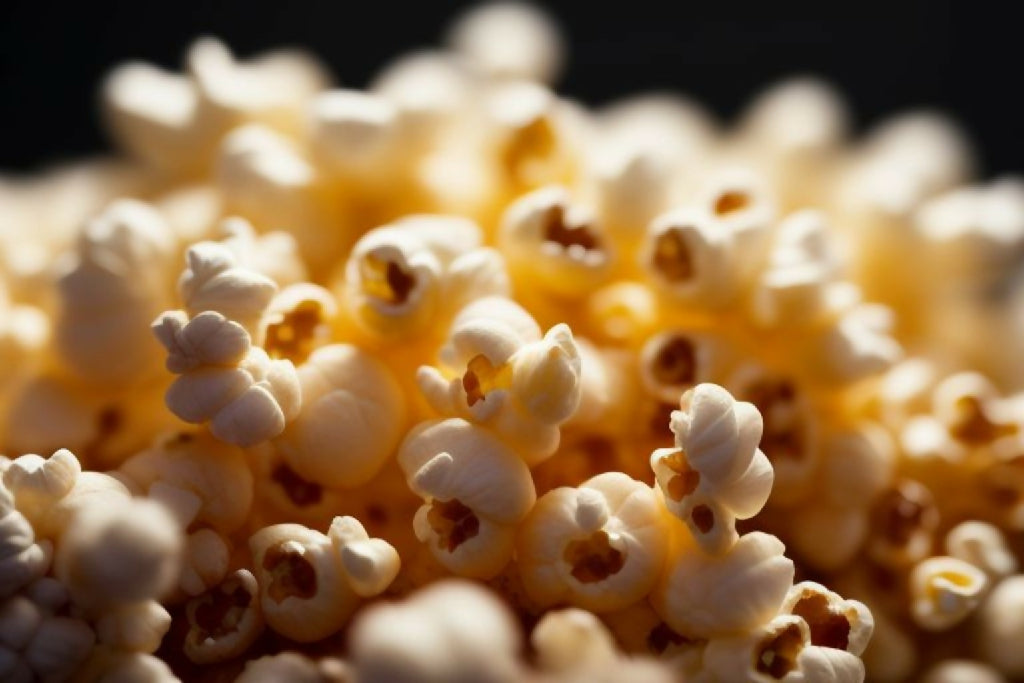 A Close-Up Shot of Popcorn