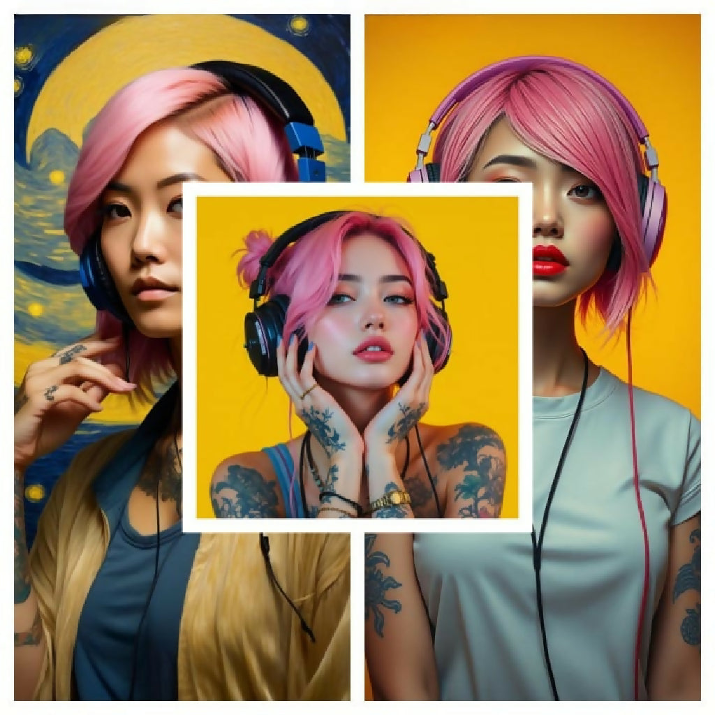 Asian collage