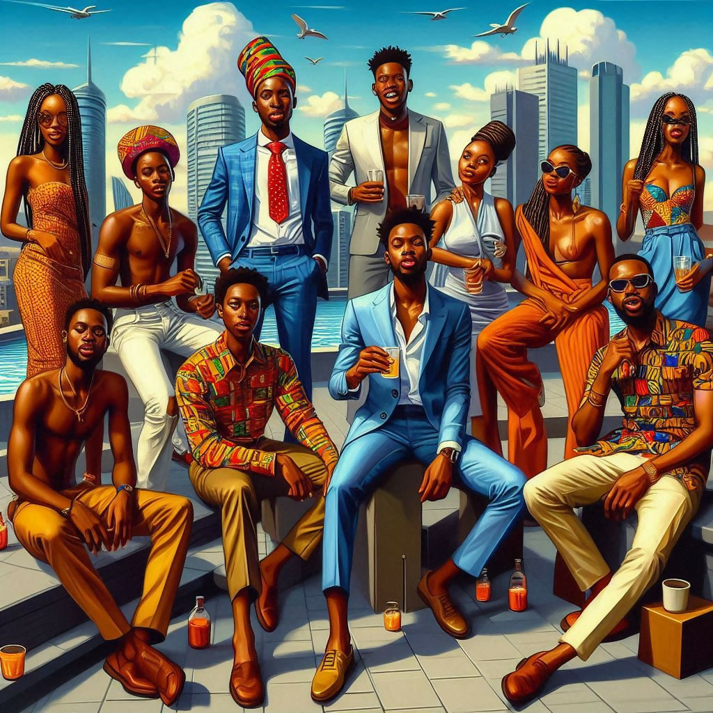 Step into the heart of Lagos with Lagos Nights, a captivating moder...