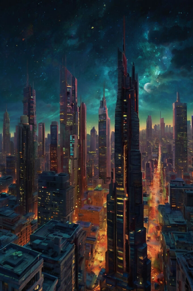 Cosmic Cityscape