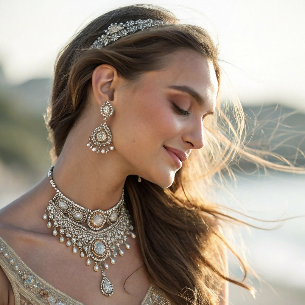 The Regency Heirloom | Exclusive Diamond & Pearl Antique Choker...