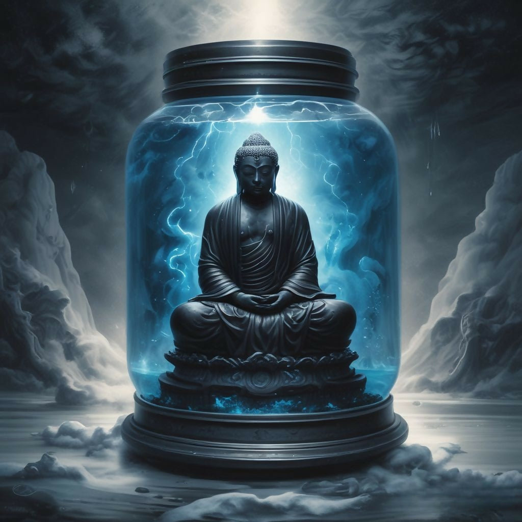 Grey Buddha 1