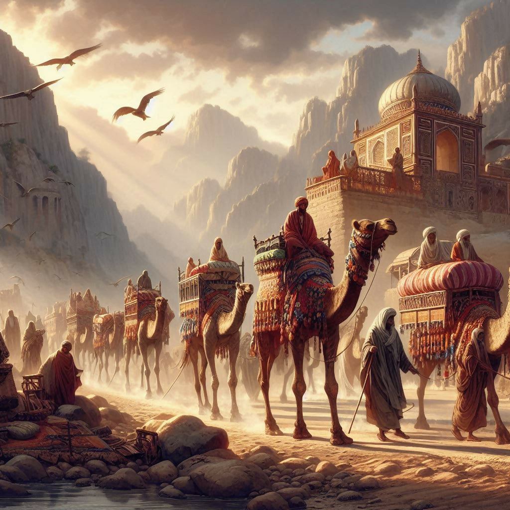 Arab caravan