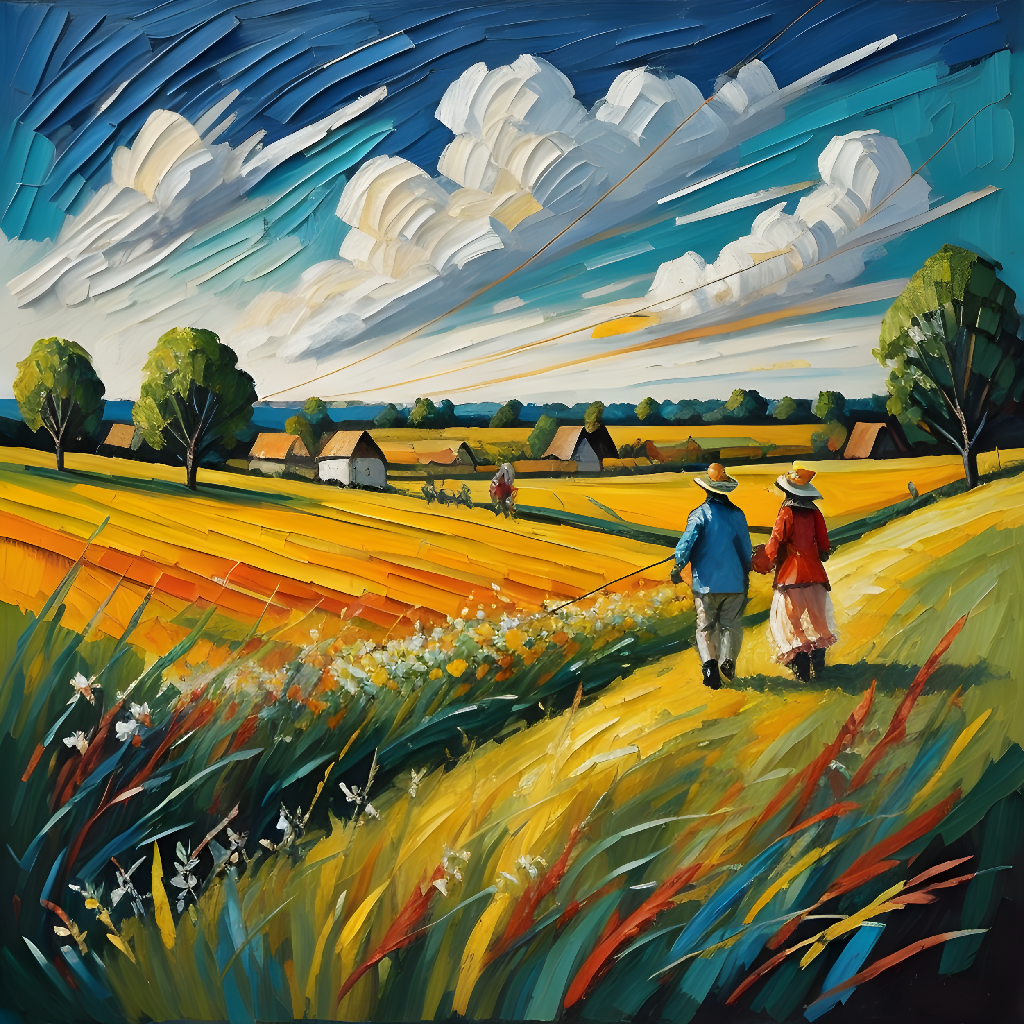 beautiful field