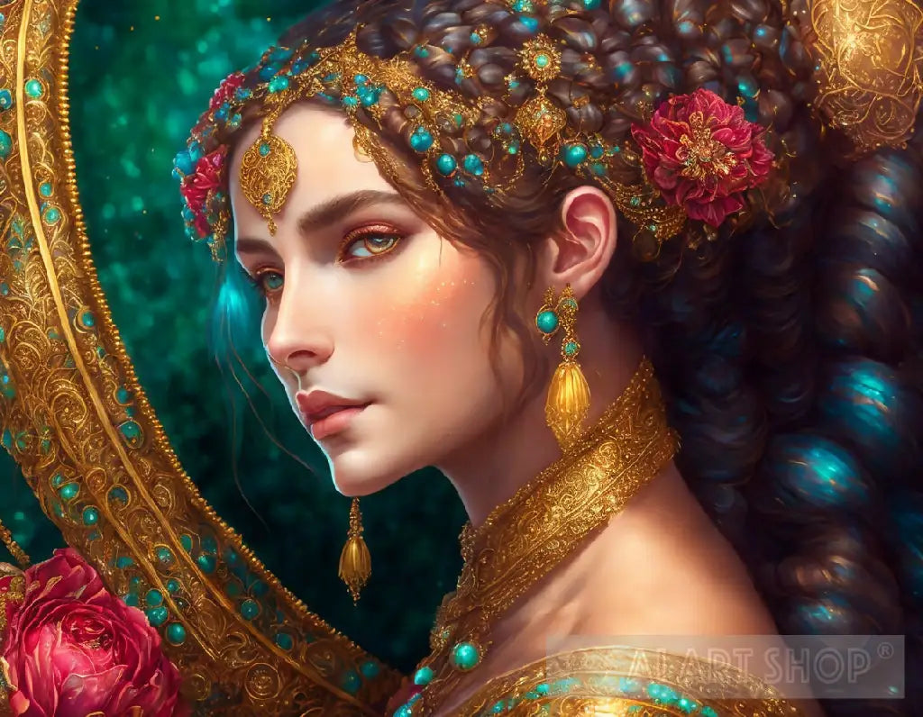 A beautiful princess