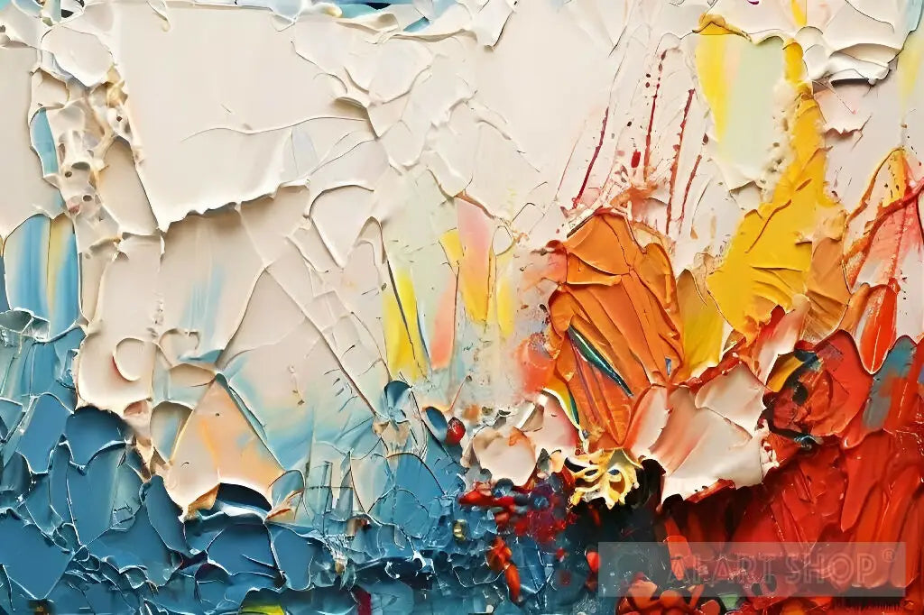 Captivating Abstract Painting: A Burst of Color for Your Home
