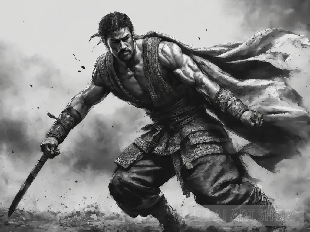 A fighter fight until his death