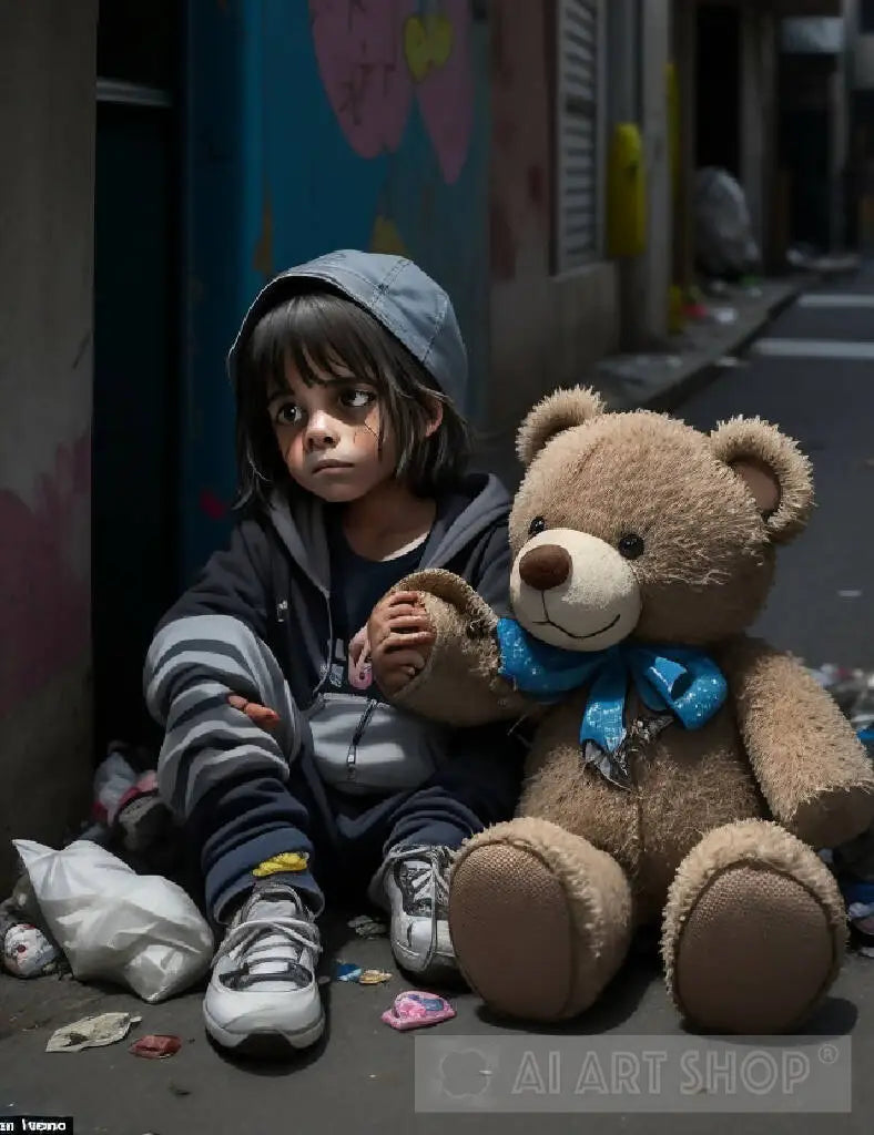 A homeless child 013