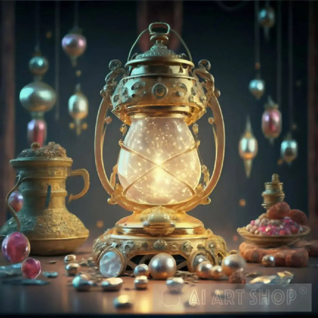 A luminous lantern