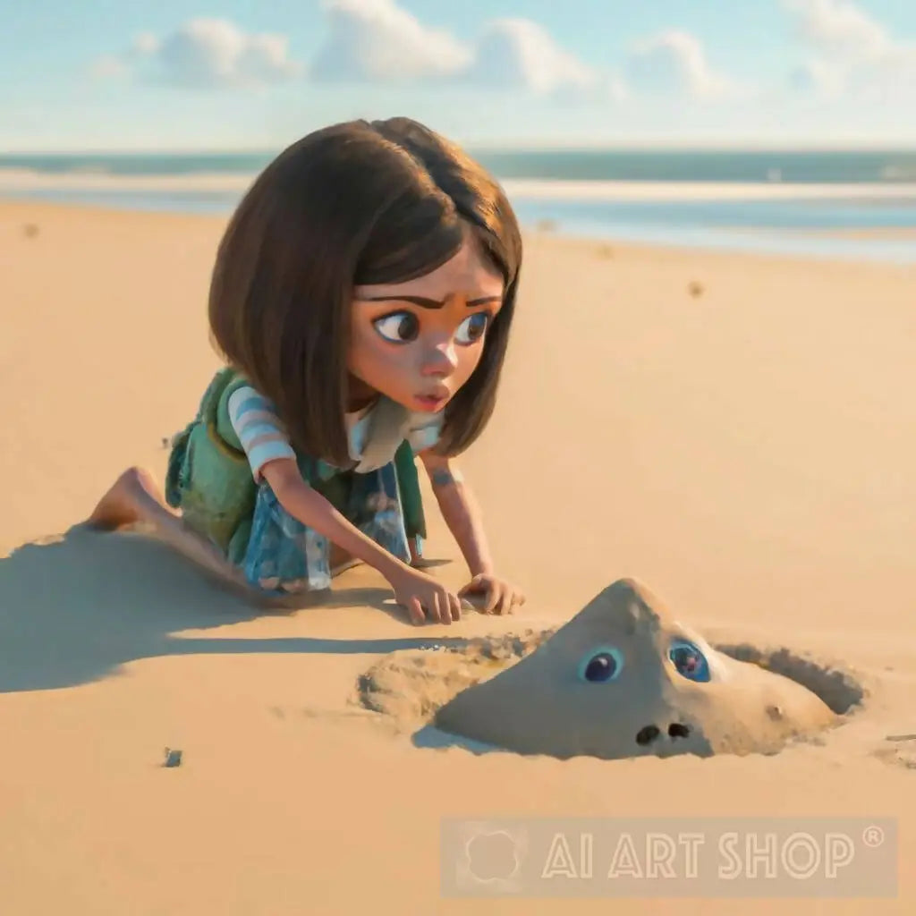 illustration, 3d render, monster