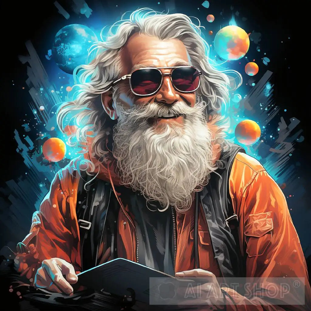 christmas, santa, neon, santa claus, holiday, snow, christmas tree,...