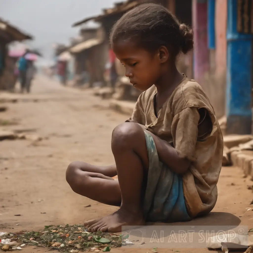 A poverty goes through.