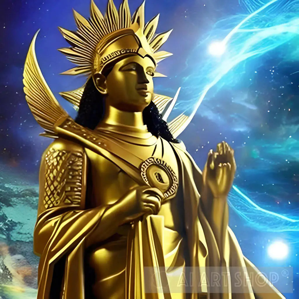 a powerful deity or god