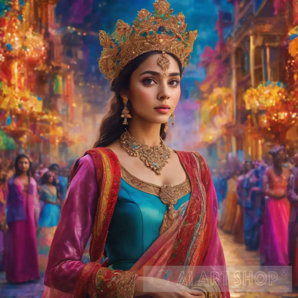 A princess while visiting her state.